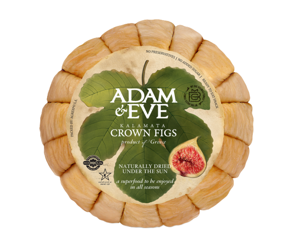 ADAM & EVE KALAMATA SUN-DRIED FIGS 14oz – GREEK CART