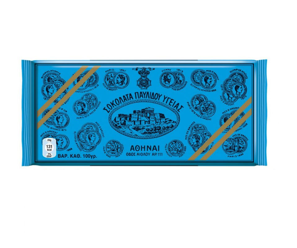 PAVLIDIS DARK CHOCOLATE BARS 100g – GREEK CART